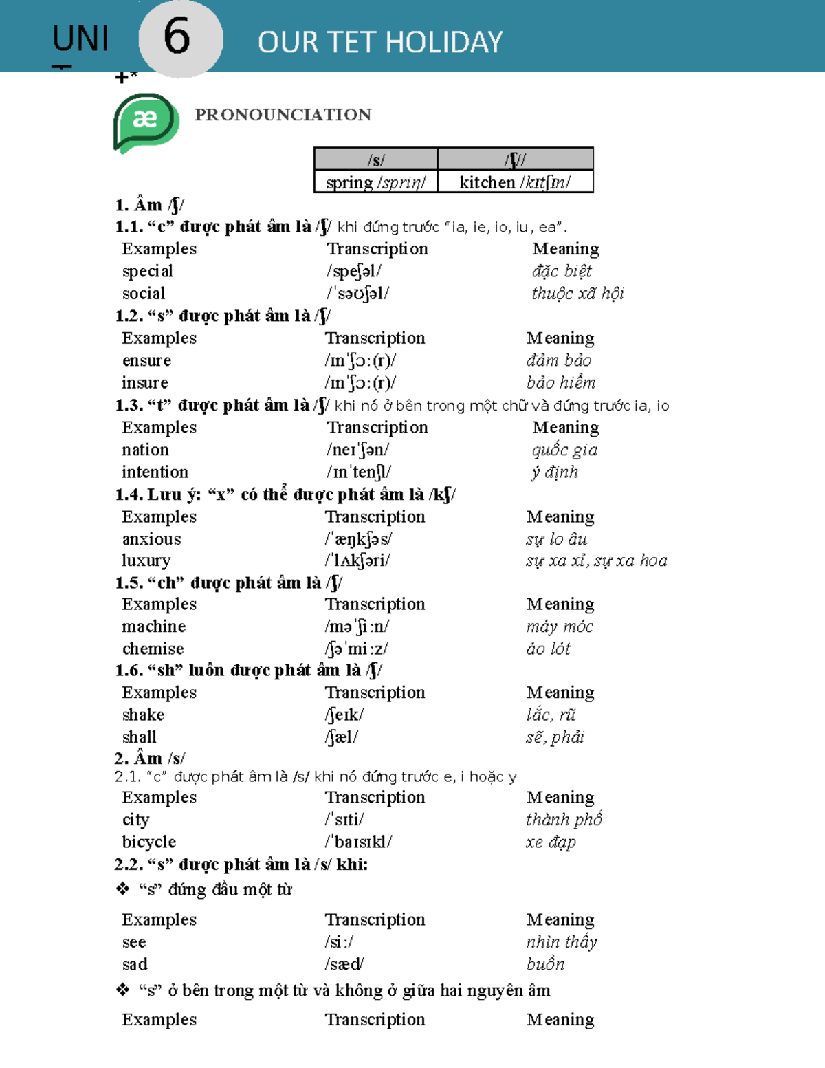 Grade 6- U6- Global Success - English linguistic - Studocu