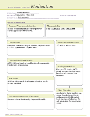 Med pass #2 - medication template - ACTIVE LEARNING TEMPLATES ...