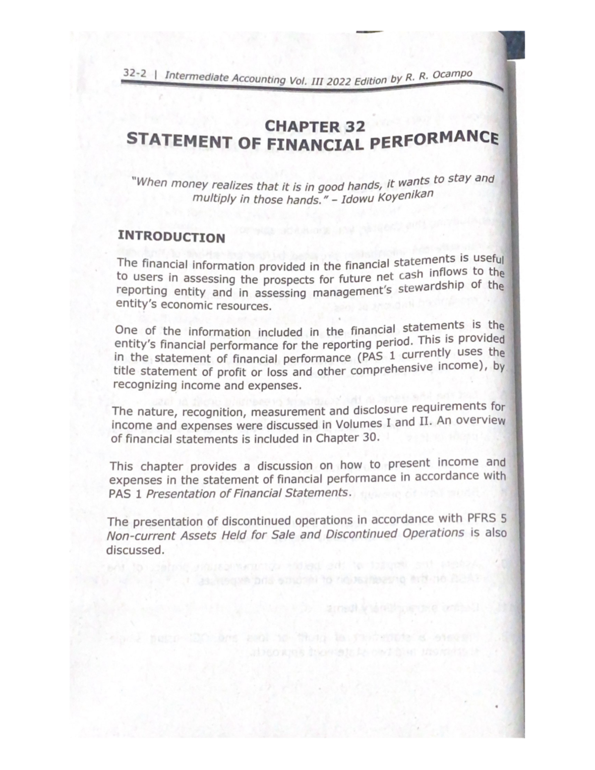 Chapter 32 - BS Accountancy - Studocu