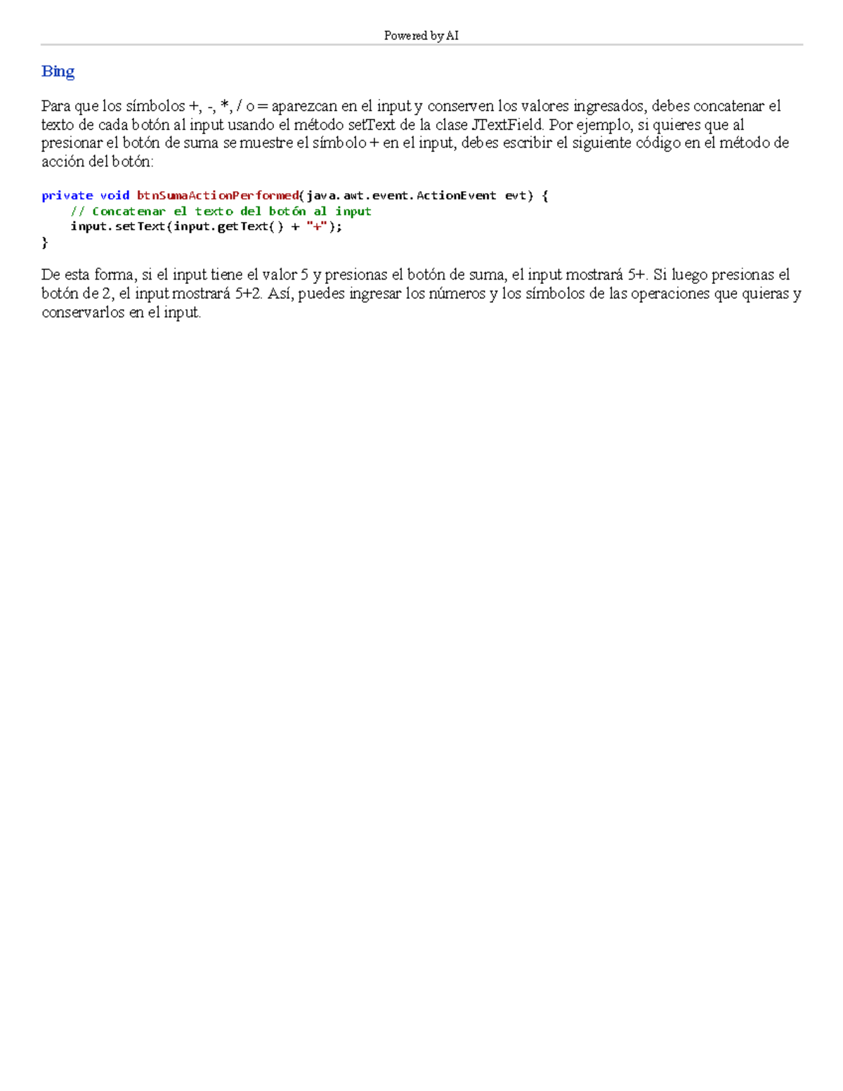 Answer V 5 - guias - Powered by AI Bing Para que los símbolos ...