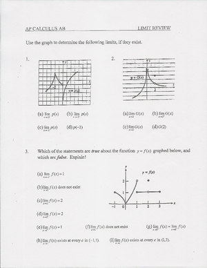 Day 1 definition of the derivative - AP Calculus AB Using the ...