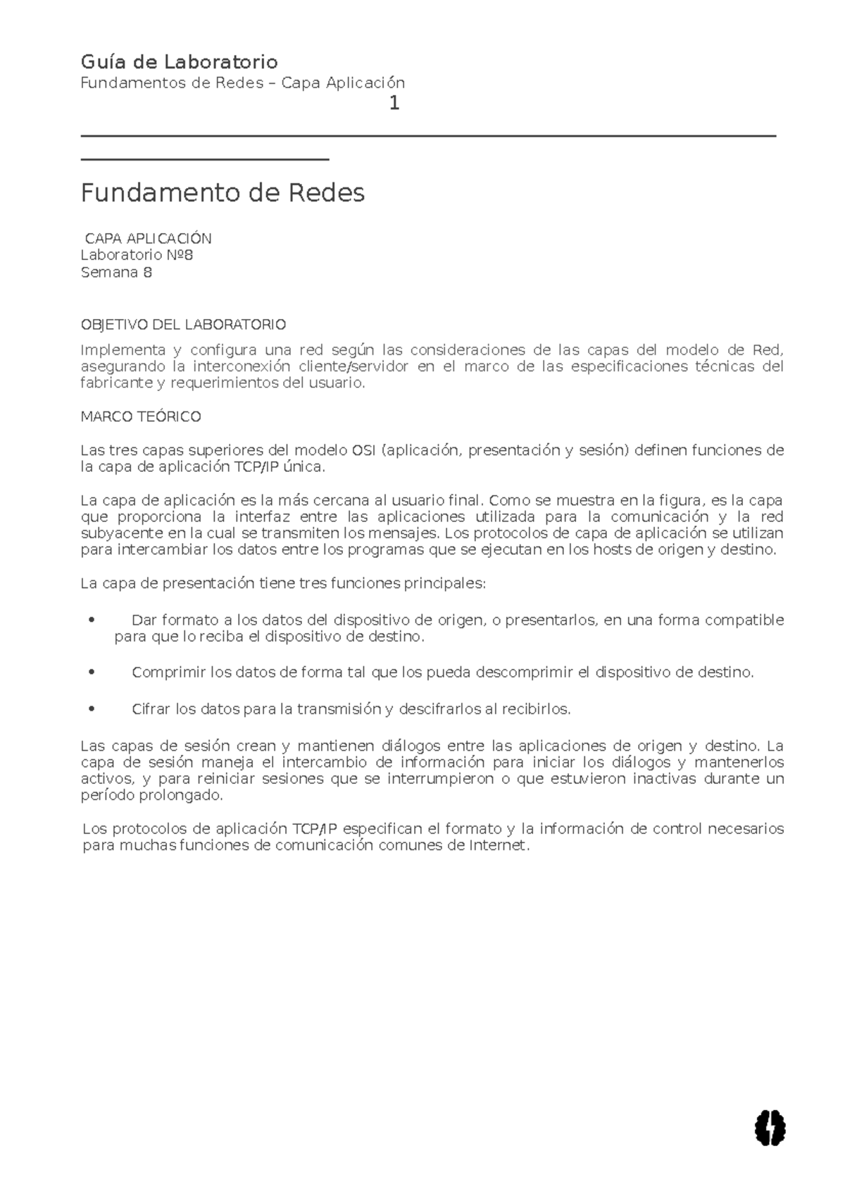 S8 Capa Aplicación - Fundamentos de Redes - Fundamentos de Redes – Capa ...