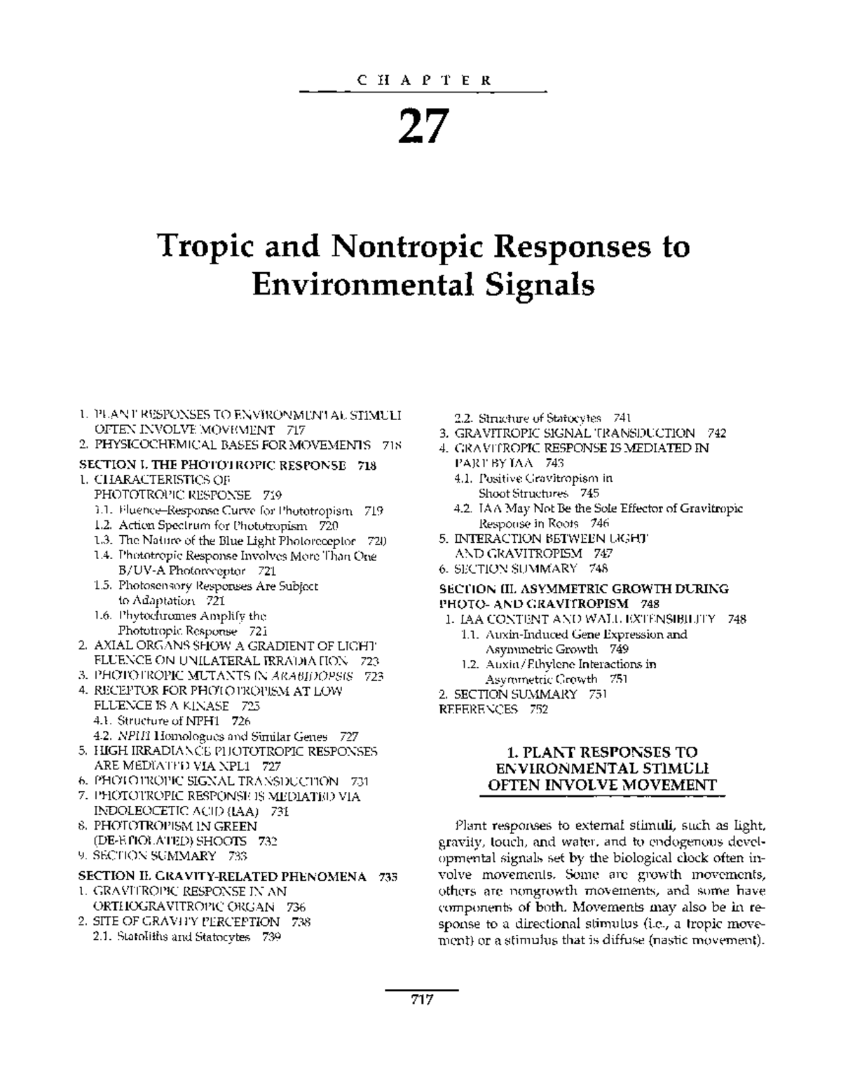 Chapter 27 - Hormonios - CHAPTER 27 Tropic and Nontropic Responses to ...