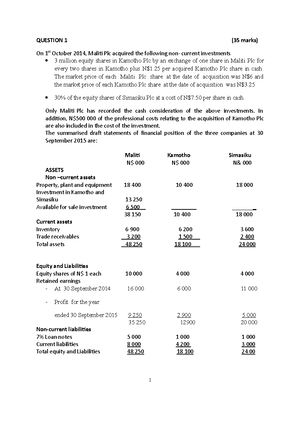 Tutorial 9 Chapter 4 Partnerships - Partnerships TUTORIAL 9 Question 1 ...