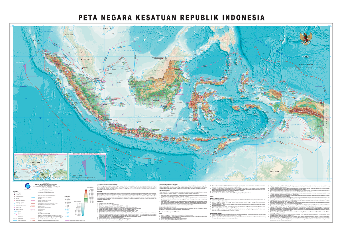 Peta Indonesia Skala 1 5jt 1 - - Studocu