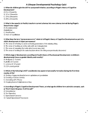(New) Developmental Psychology Reviewer ( Papalia) - DEVELOPMENTAL ...