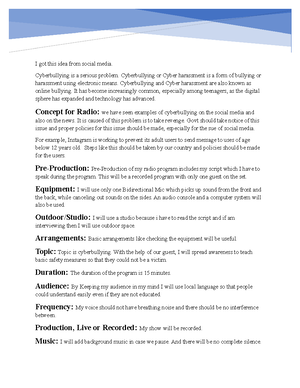 COM 310 Lecture 9 Part 1 - Spring 2020 - COM 310 - Technical Communication Lecture 9 Part 1 ...