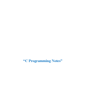 JAVA Programming Notes - JAVA Programming Notes Java Programming Notes ...