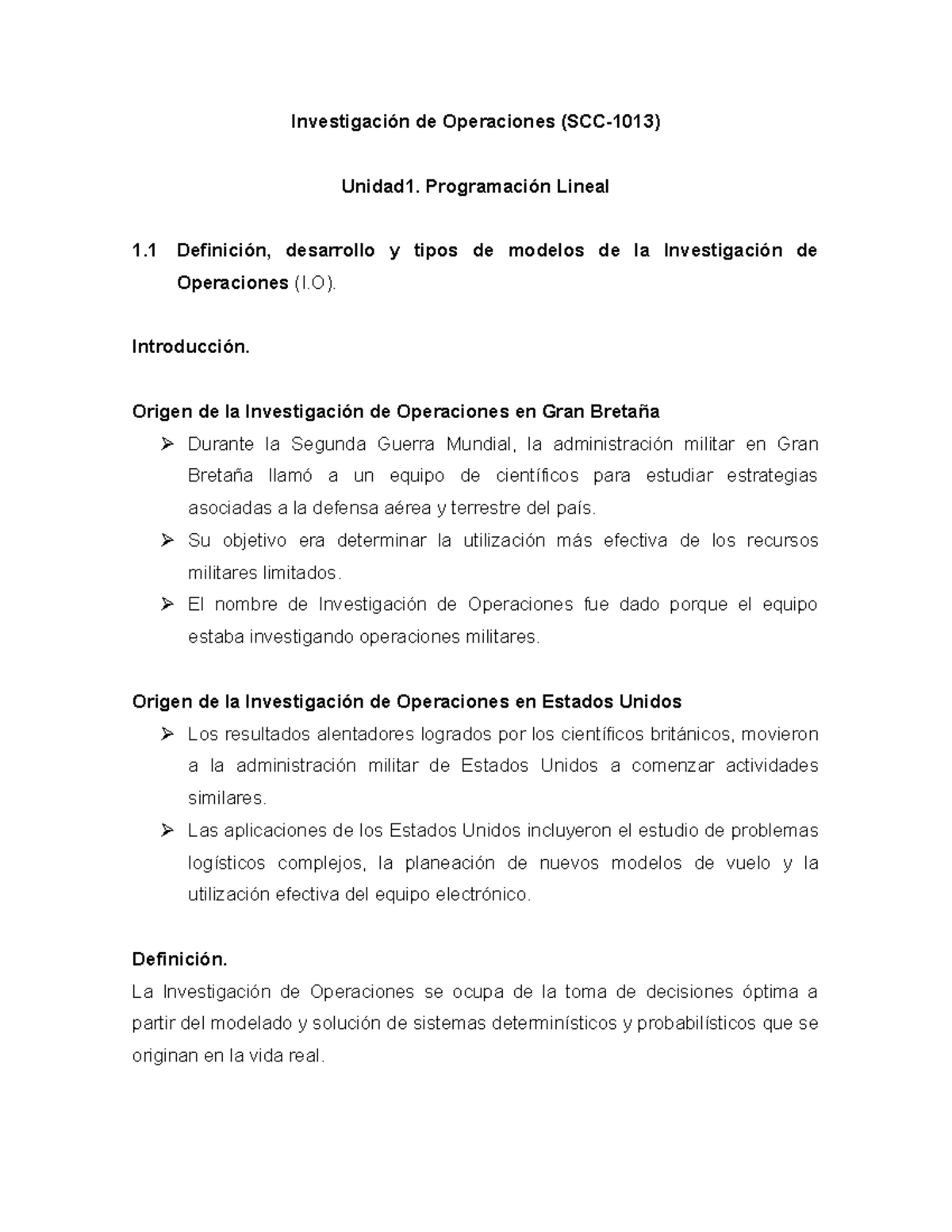 1.1 Definición, desarrollo y tipos de modelos de investigación de ...