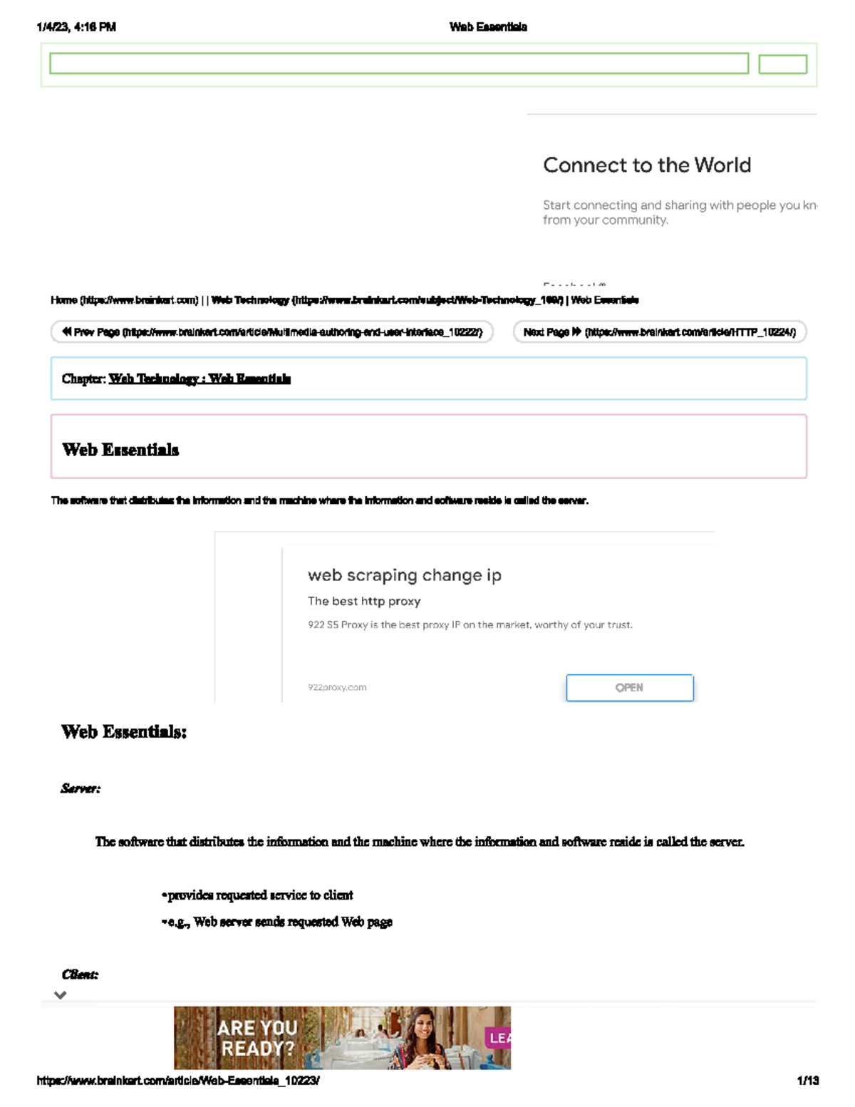 Web Essentials-brainkart - anna university - Studocu
