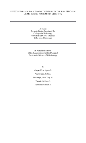 CLJ Reviewer - notes - CLJ REVIEWER General Principles Crime is the ...