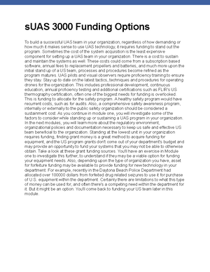 SUAS 3000 UAS Operational Rules - SUAS 3000 UAS Operational Rules In ...