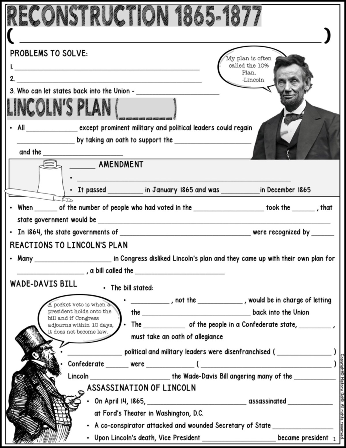 Reconstruction FIB PDF Guided Notes - RECONSTRUCTION ) PROBLEMS TO ...