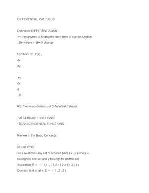 Types OF Function - 1.1. Types of Functions In the study of Calculus we ...