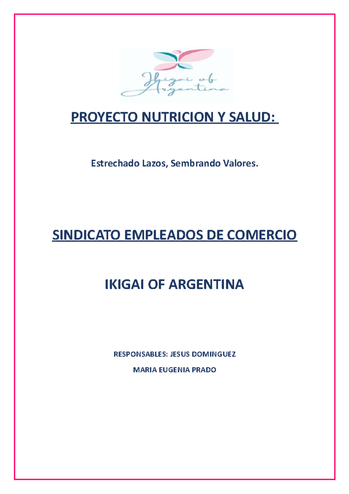 Proyecto Nutricion Y Salud - PROYECTO NUTRICION Y SALUD: Estrechado ...