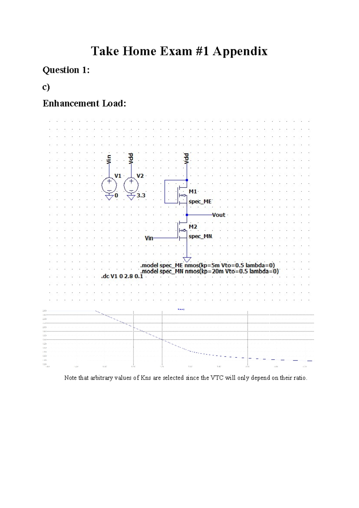 THE simulations - ee312 hw1 - Take Home Exam #1 Appendix Question 1: c) Enhancement Load: Note ...