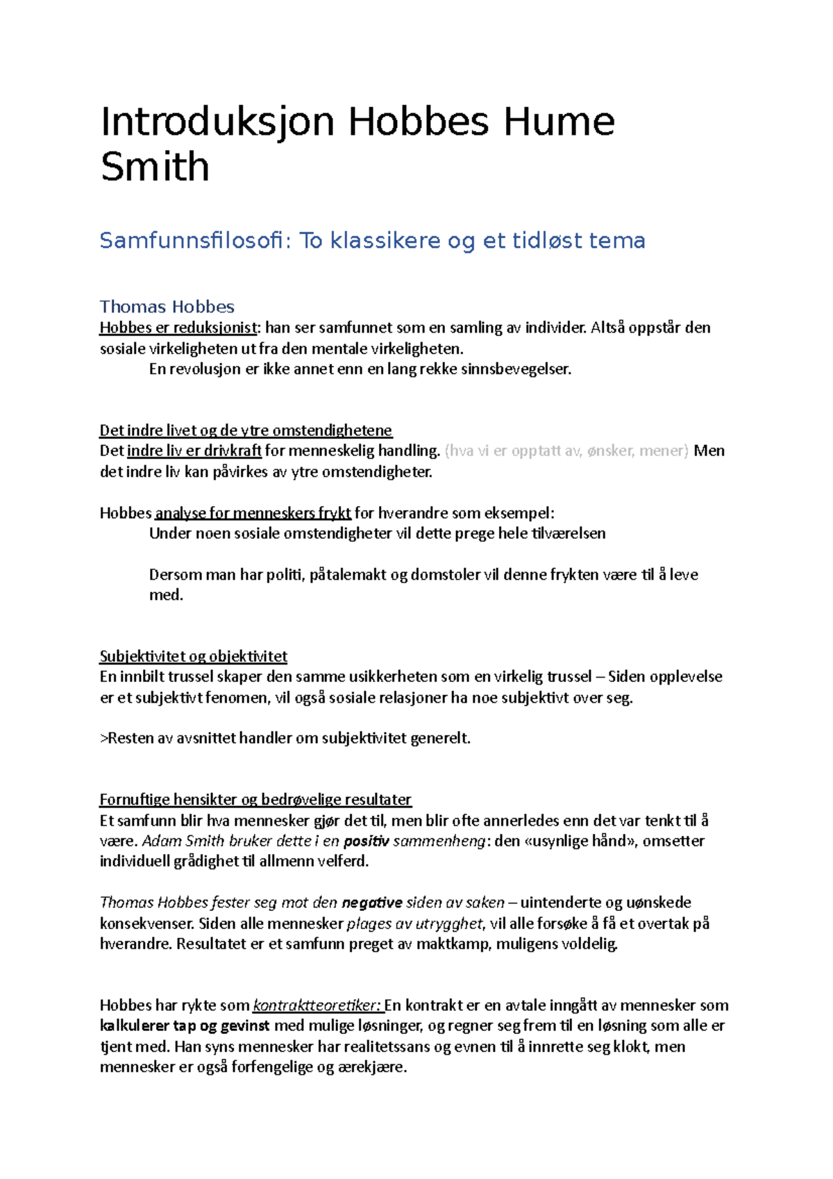 Exfac kristen server - alt du trenger å vite bro - Introduksjon Hobbes Hume Smith ...