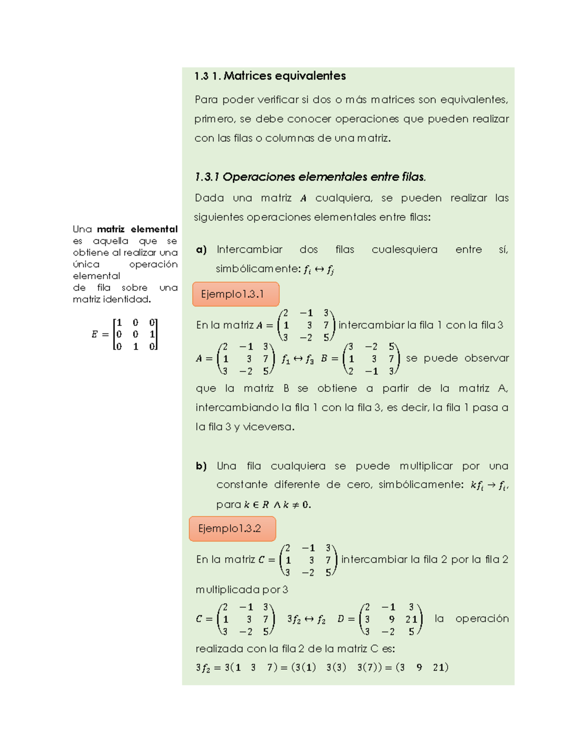 M3 08c0b9885b522f3fbbdaf 31778428 c11 - Una matriz elemental es aquella ...