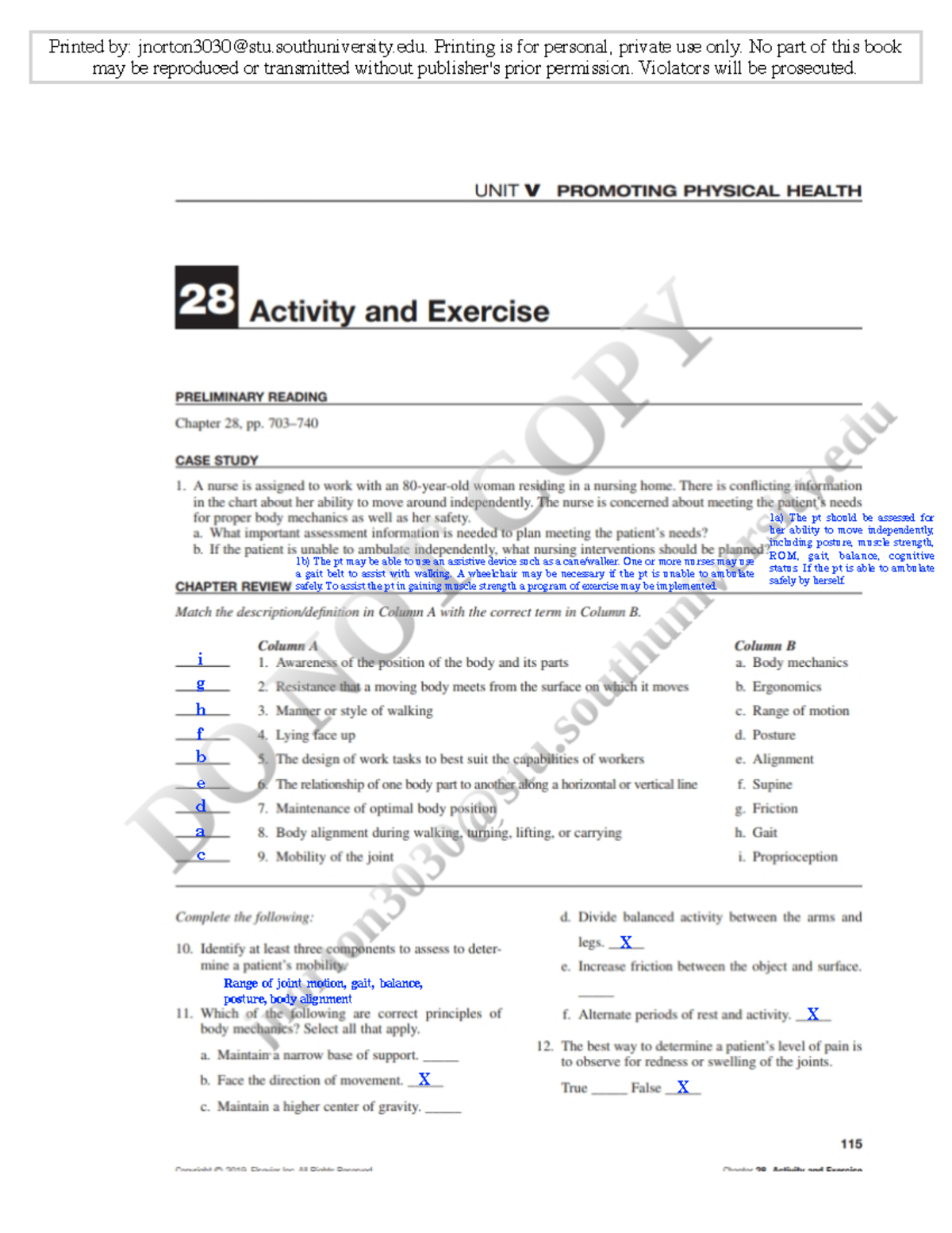 NSG3023,- Studyguide-CH.28-29 - NSG3023 - Studocu