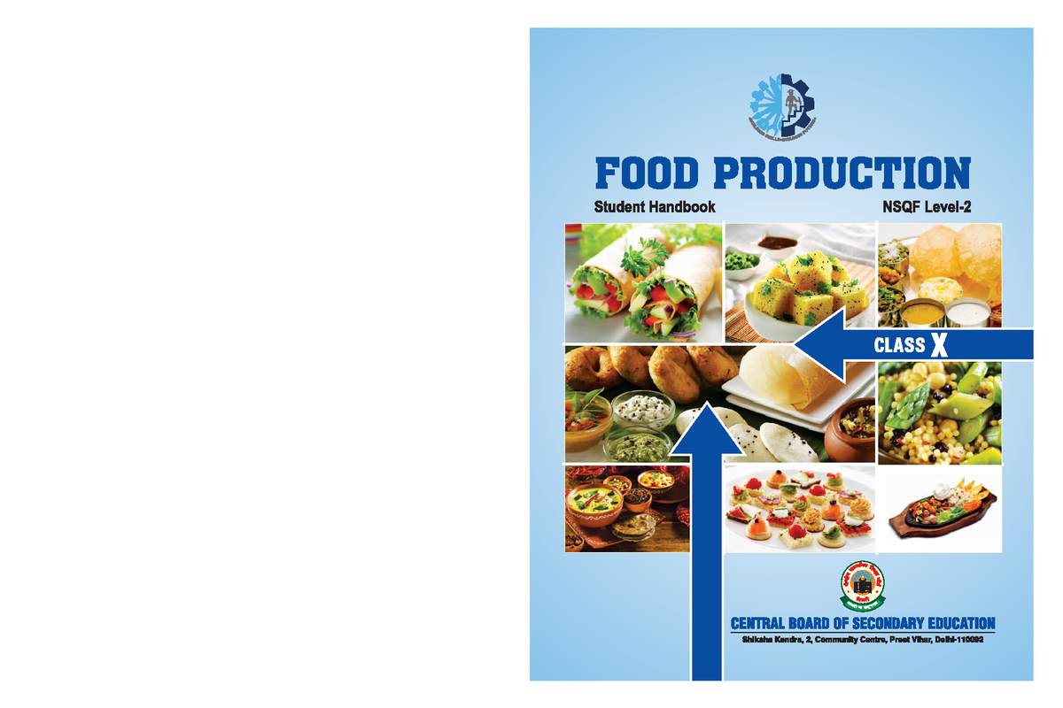 Food Production X (409) - Food Production, NSQF Level - 2 Student ...