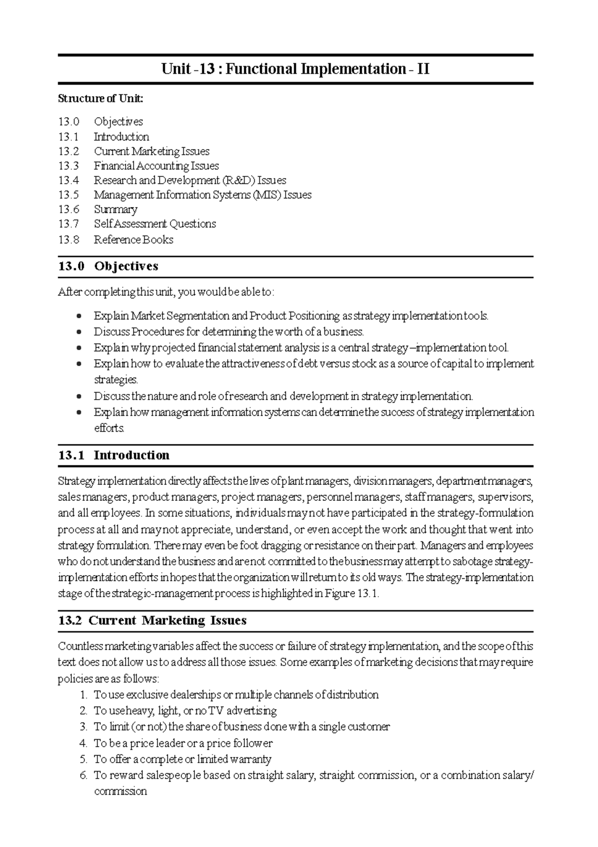 Functional Implementation - II - Discuss Procedures for determining the ...