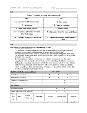 Blast and Seq Align Fall 2023 - Using the Computer in Biochemical Research I: BLAST Search and ...