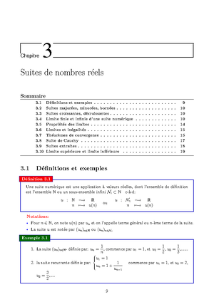 Ch-2-nombres complexes - Chapitre 2 Nombres complexes 2 Forme alg ́ebrique : l’ensemble des ...