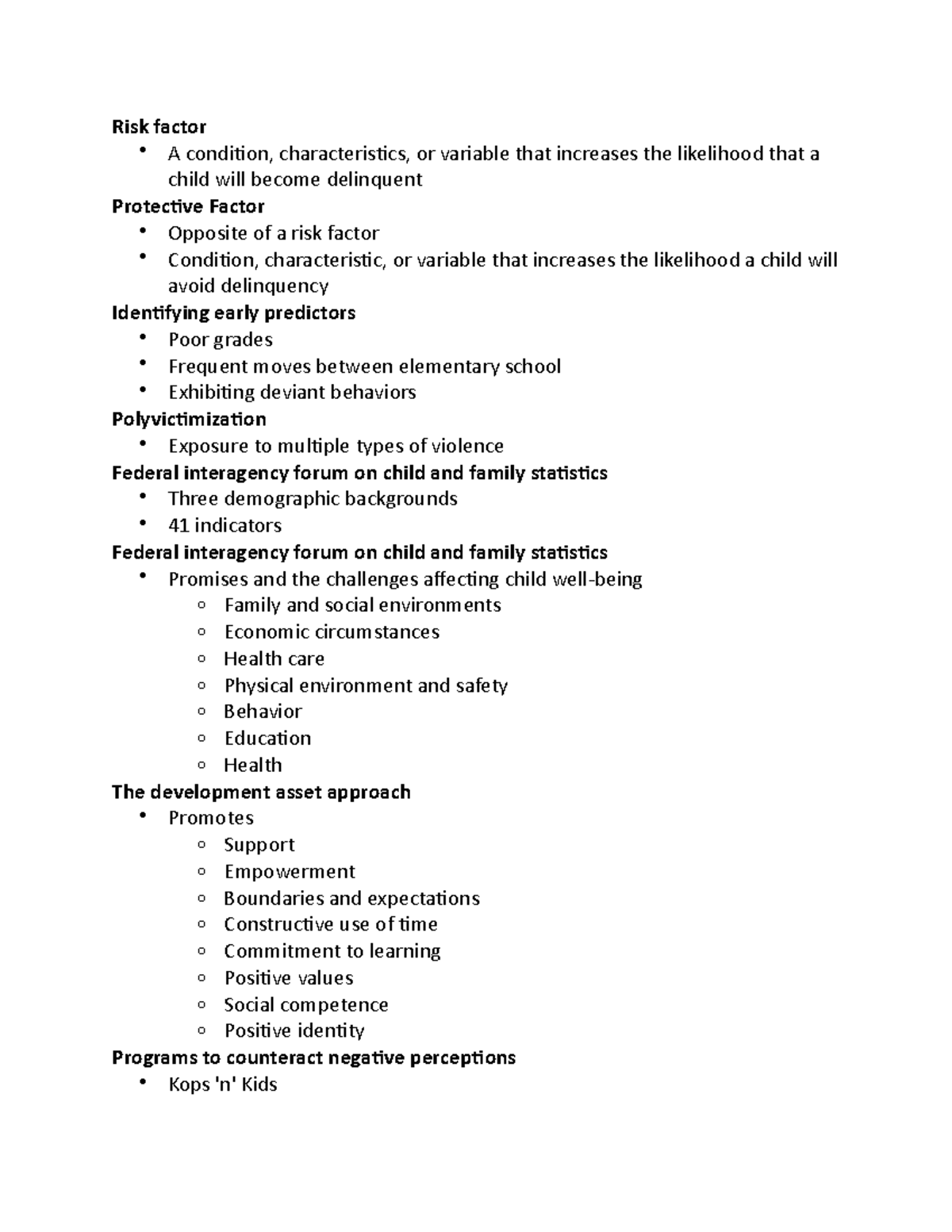 Ch12 - ch 12 notes - Risk factor A condition, characteristics, or ...