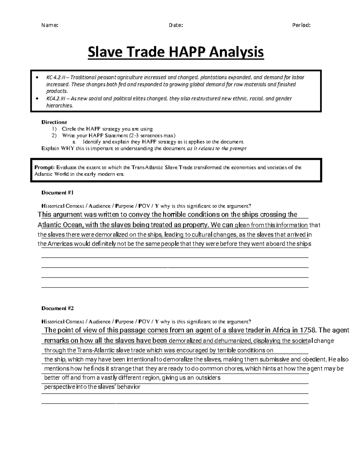 Kami Export - Mariyah Price - Slave Trade HAPP Analysis 2019 - Slave ...