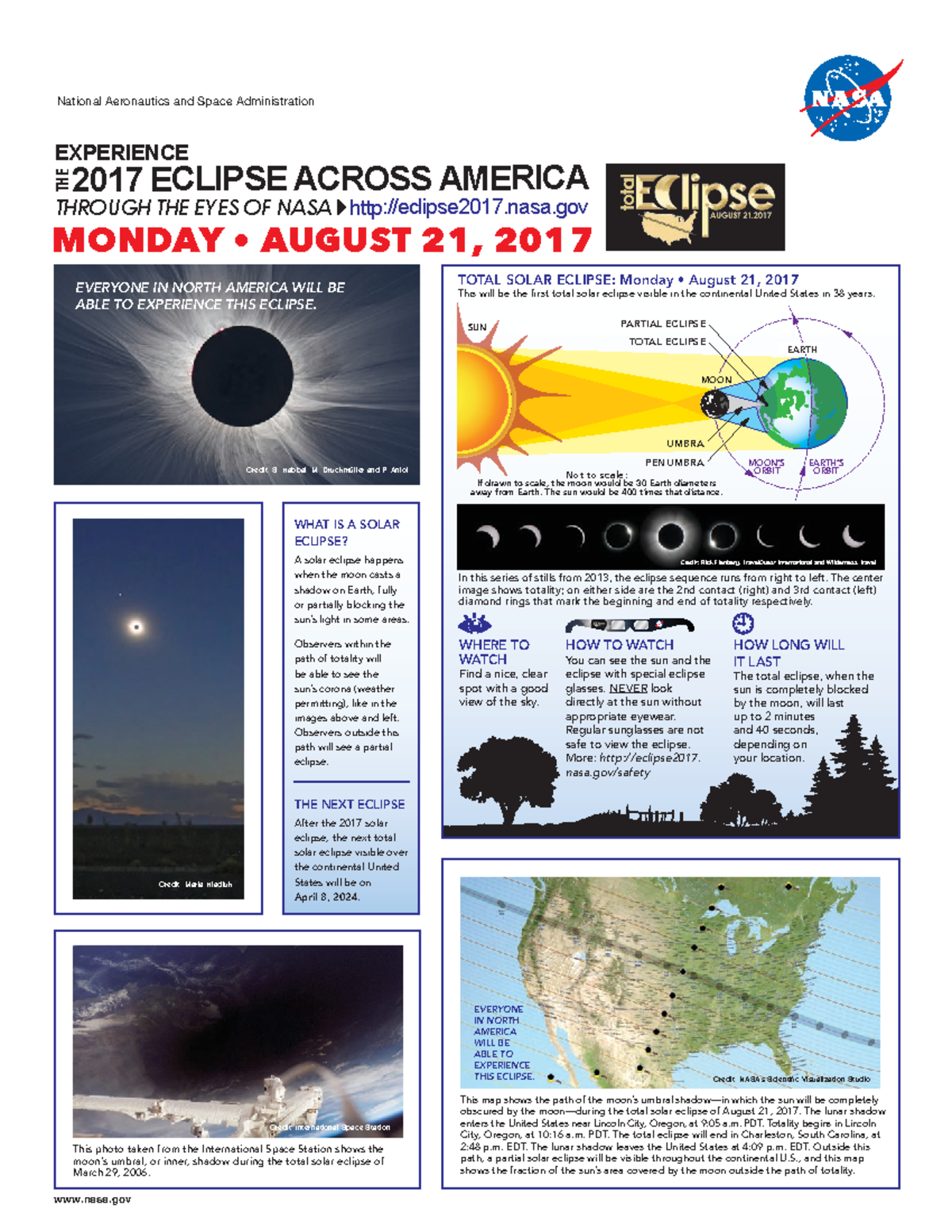 2017 Eclipse Across America Flyer-508 - TOTAL ECLIPSE SUN UMBRA ...