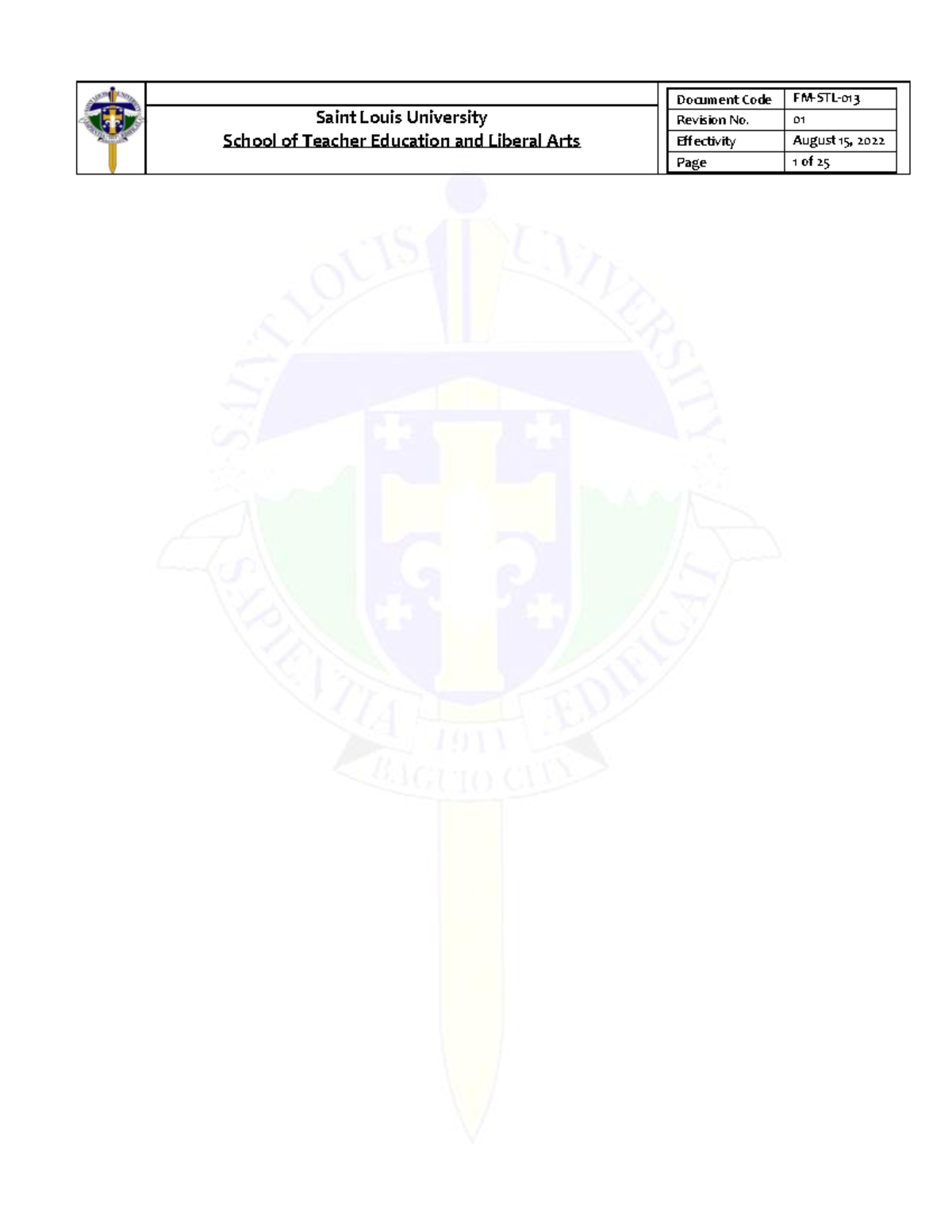 GART- Module-1 UNIT-3 - Module 3 - Revision No. 01 Effectivity August 15, 2022 Page 1 of 25 ...