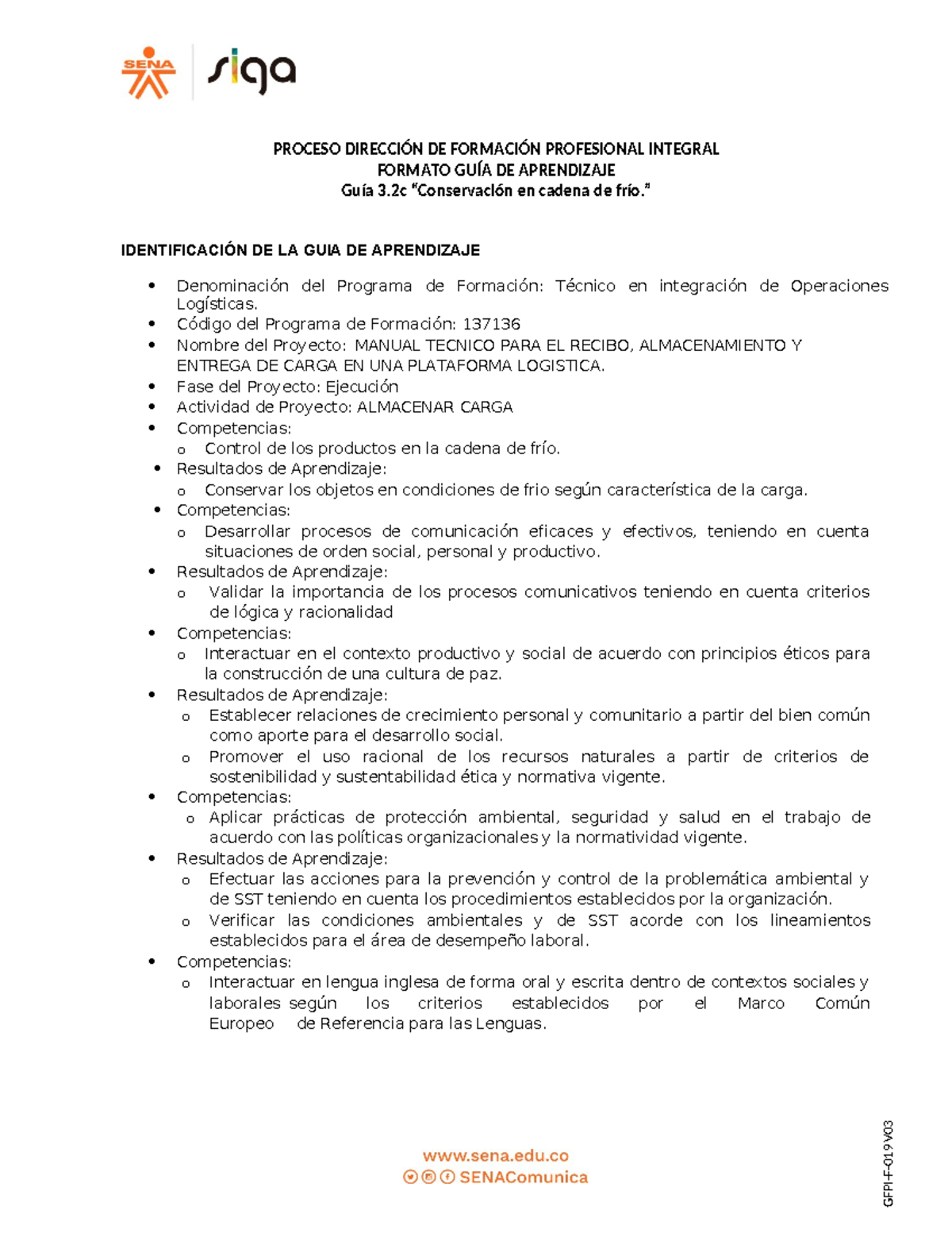 GFPI-F-019 GUIA DE Aprendizaje 3.2 c - PROCESO DIRECCIÓN DE FORMACIÓN PROFESIONAL INTEGRAL ...