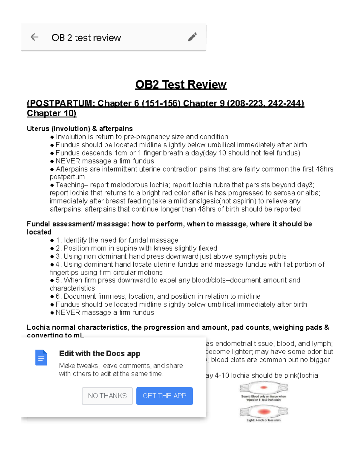 OB 2 test review - This is a great tool to help with info - OB2 Test ...
