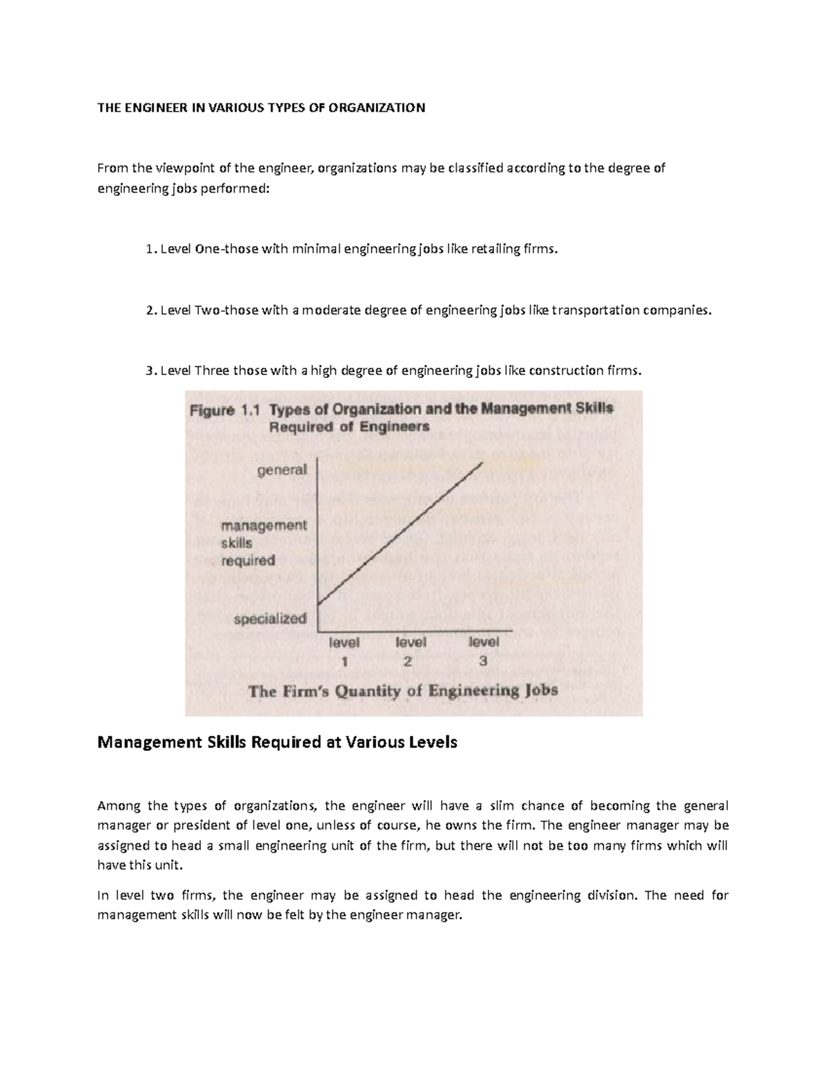 5-11 - cccc - THE ENGINEER IN VARIOUS TYPES OF ORGANIZATION From the ...