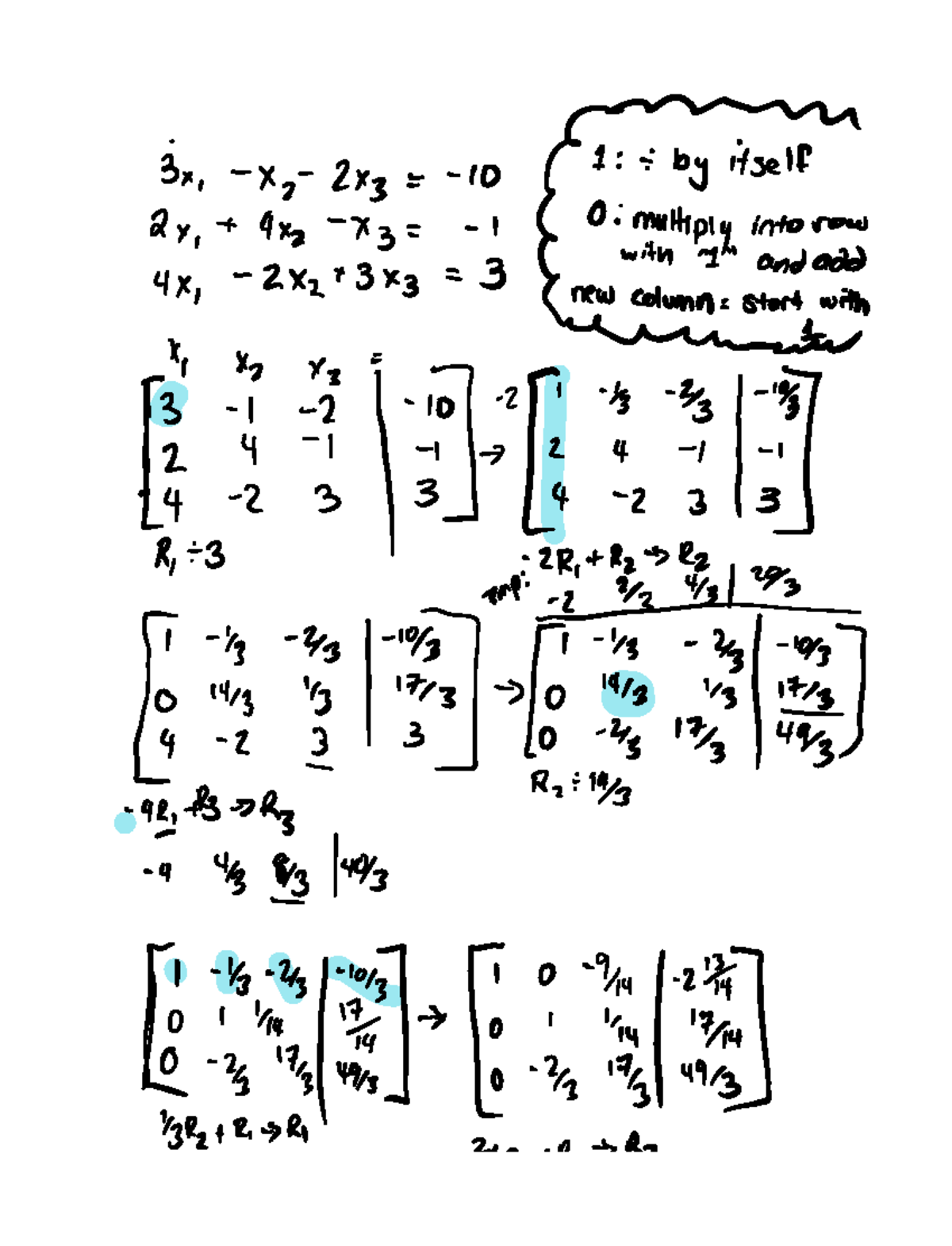 Maths notes-matrices - help and tips for matrices - T s O ti 2x 4 2 Xz ...