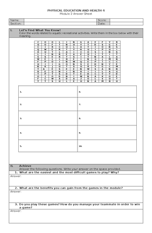ESP10 Q2 M8 W8 - Modules for Grade 9-10 - Edukasyon sa Pagpapakatao ...