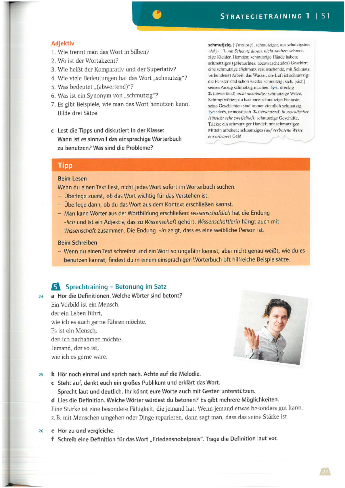 Prima plus B1. Deutsch für Jugendliche-27 - Français - Studocu