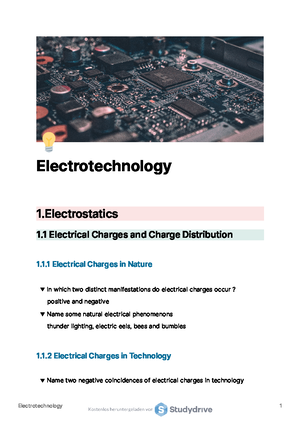 Exercises PEE incl Solutions - CHAIR FOR PHYSICS OF ELECTROTECHNOLOGY ...