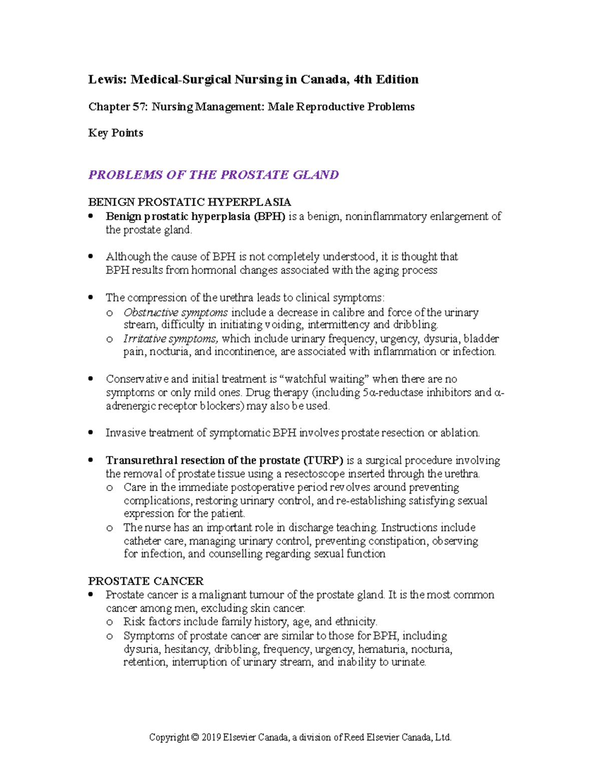 Chapter 057 - Nursing Assessment: Nervous System - Copyright © 2019 Elsevier Canada, a division ...
