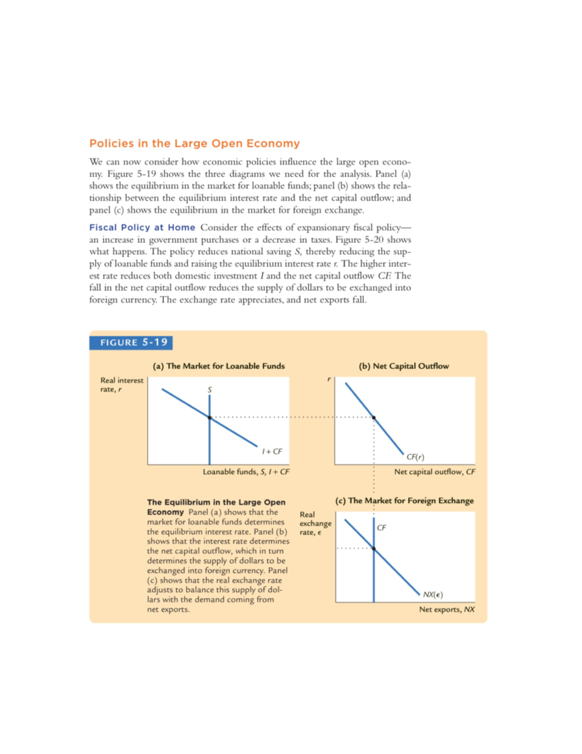 Policies in the Large Open Economy - MACRO ECONOMICS - Studocu