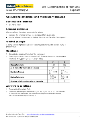 2.2isotopes copy - chem alevel - 2 Relative mass OCR Chemistry A ...