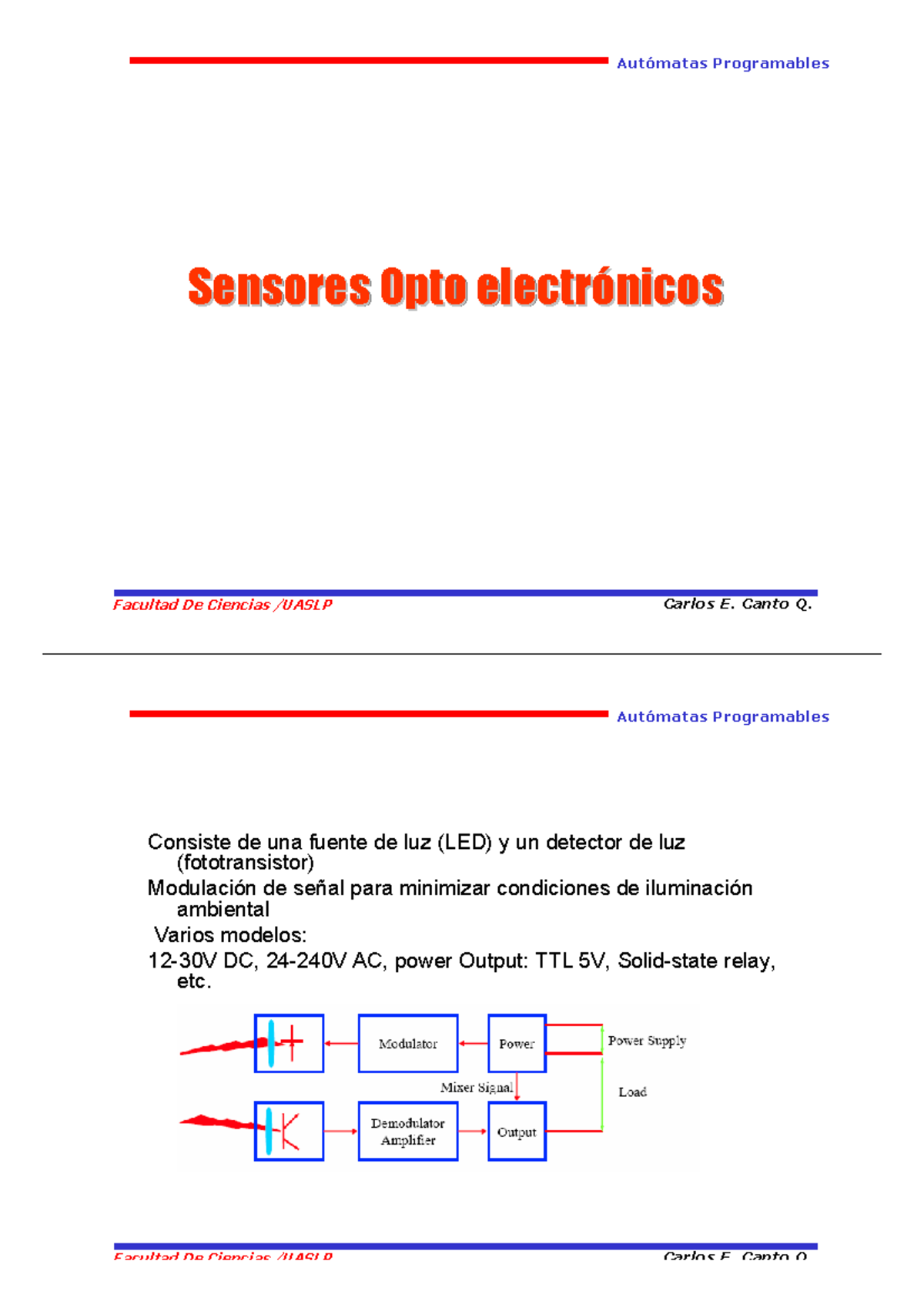 26 Sensores OPTO Electr NIC - Sensores Opto electróSensores Opto ...