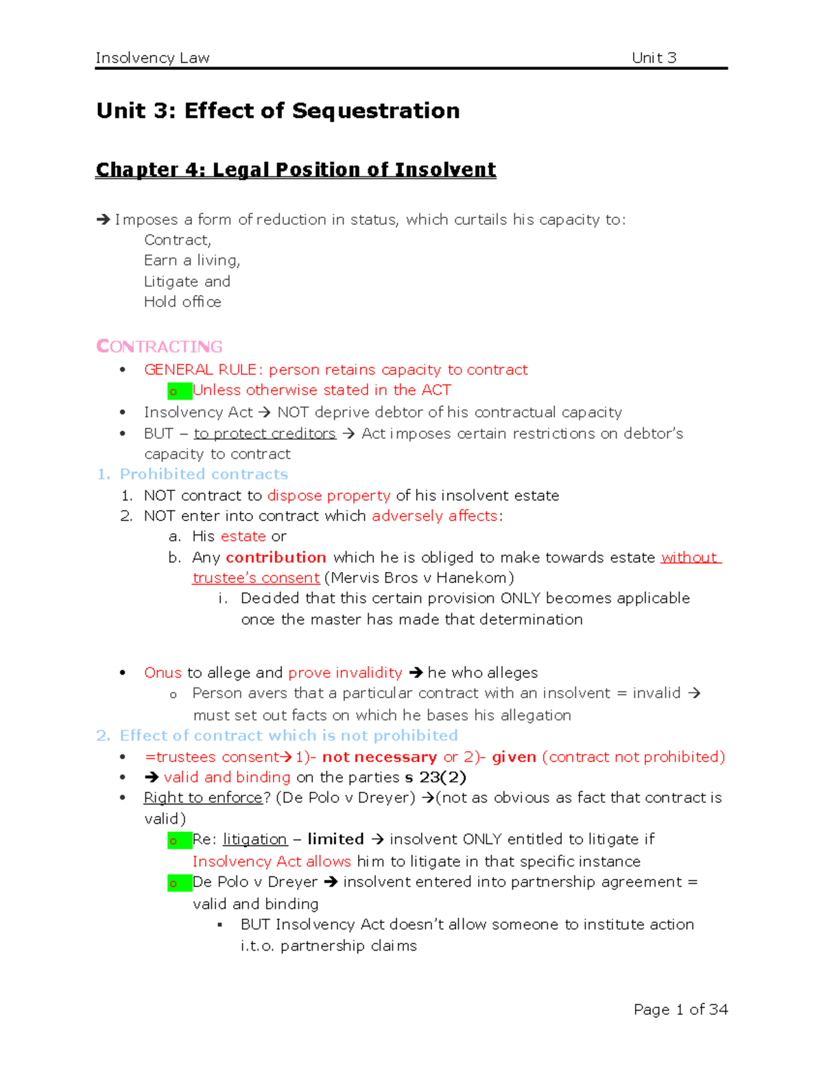 Unit 3 - Effect of Sequestration. - Unit 3: Effect of Sequestration ...