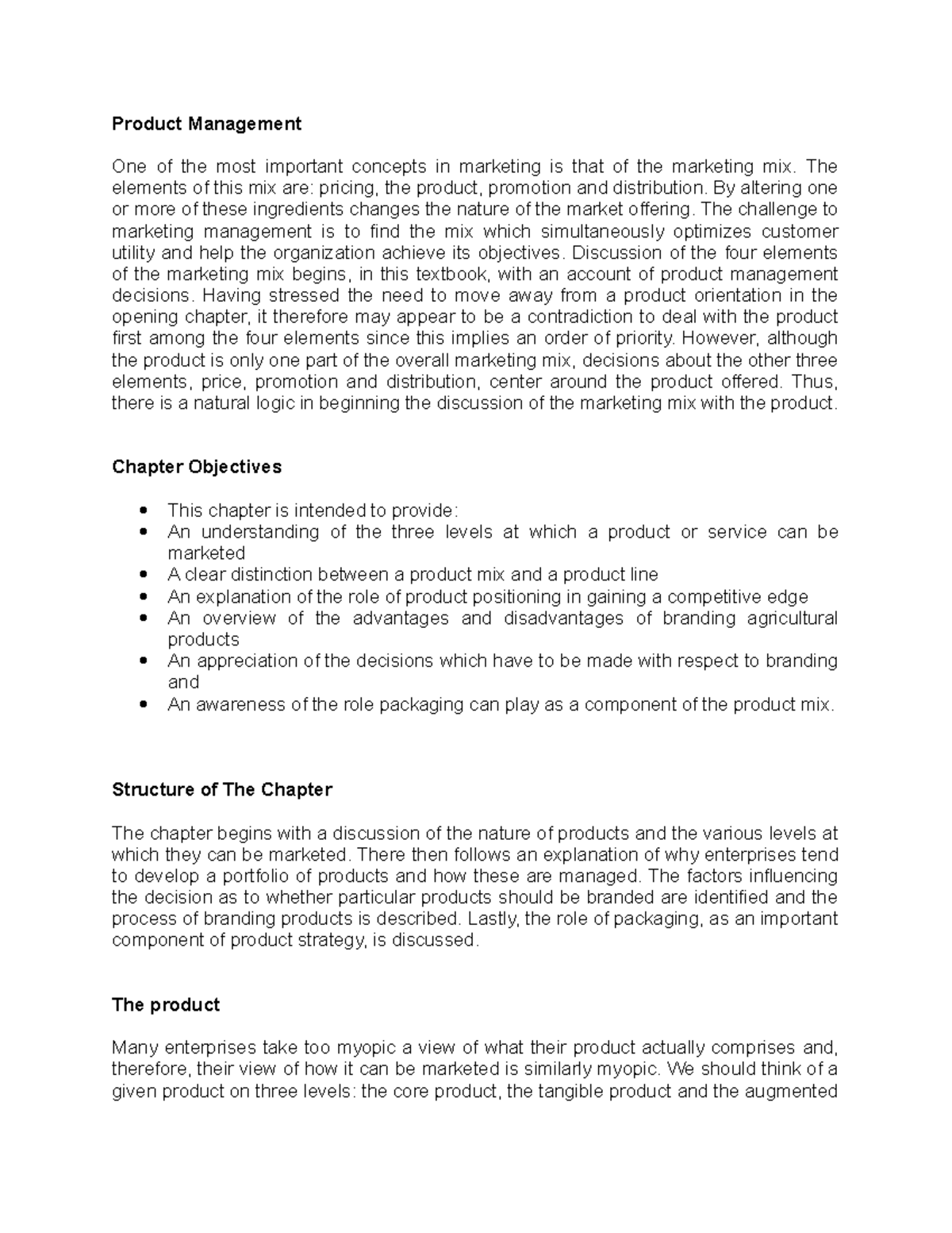 Product Management - Product Management One of the most important ...
