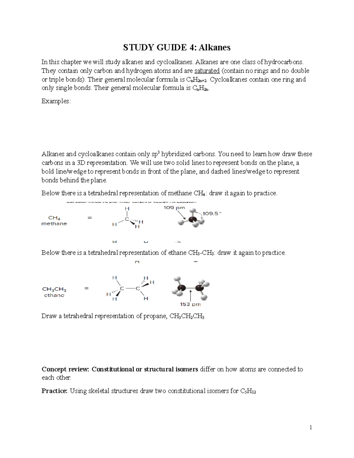 A Carbon Bond in Ethane Ch3ch3 Is Best Described a