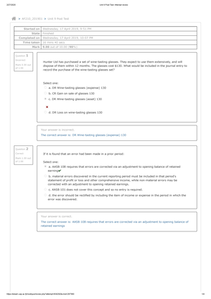 Course Outline - AF102 - AF102 Introduction to Accounting Financial ...