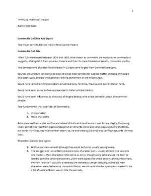 Anxiety in Greek Though and Art, Classical Athens - THTR 310 History of ...