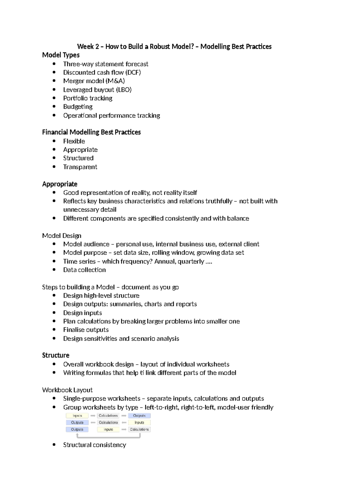 Week 2 - Week 2 – How to Build a Robust Model? – Modelling Best ...