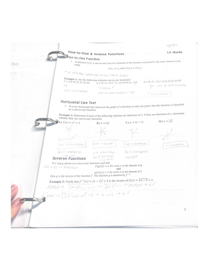 Precalc Chapter 3 Review - MATH 1100 - Studocu
