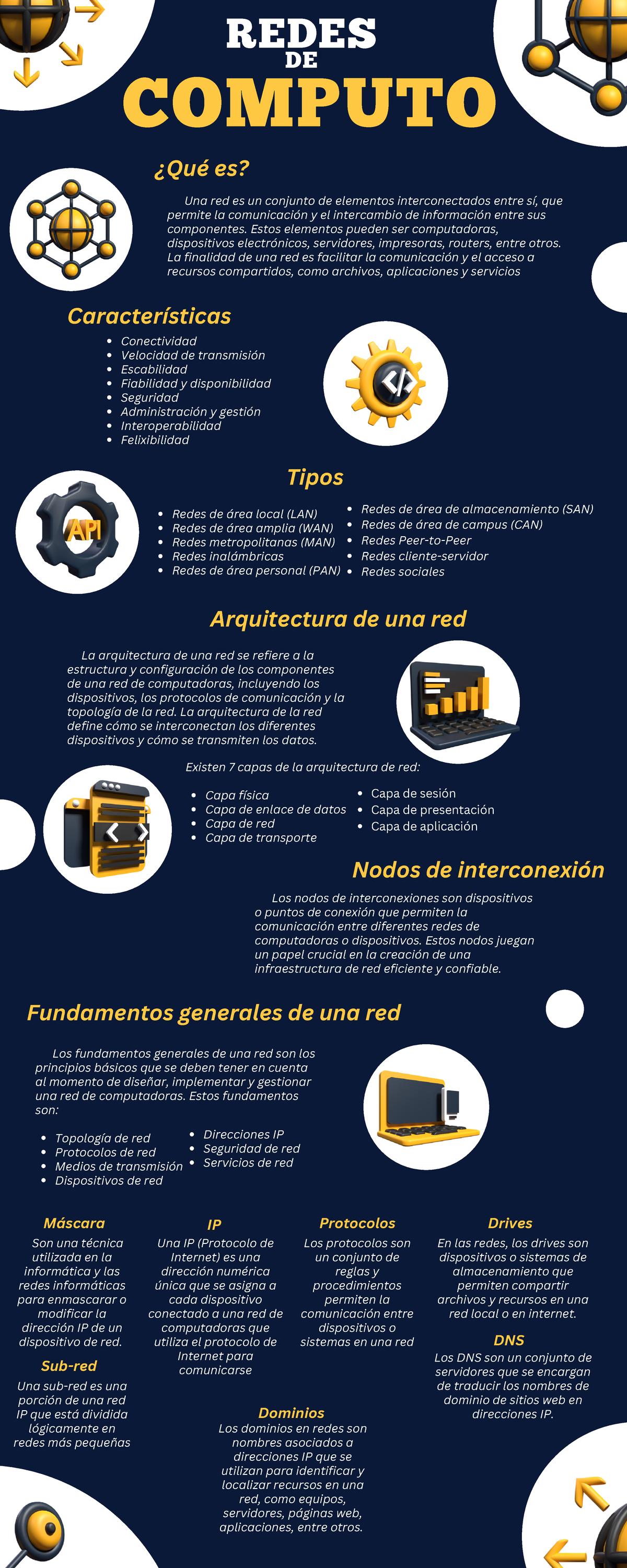 Redes de computo - REDES COMPUTO ¿Qué es? Características Conectividad ...